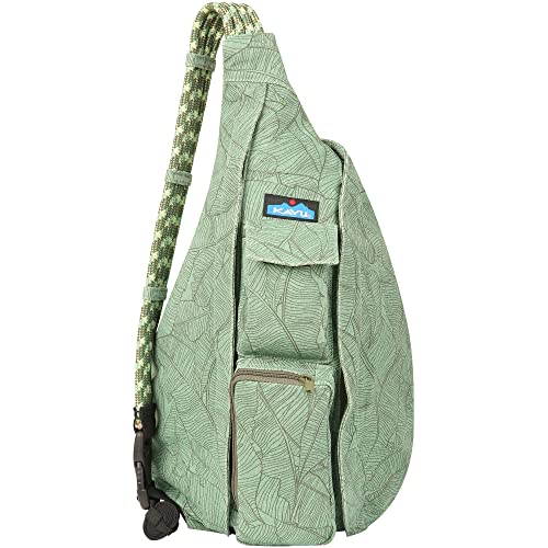 KAVU Organic Rope Bag Sling Crossbody Backpack - Palm Verde