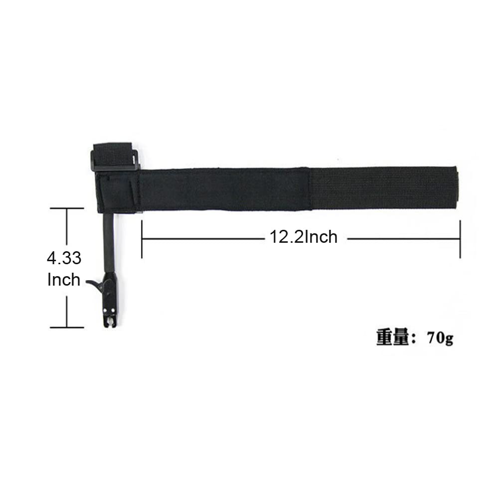 INDESIGN Archery Compound Bow Release Adjustable Wrist Strap Comfortable Quick Release Hunting Shooting Wrist Trigger