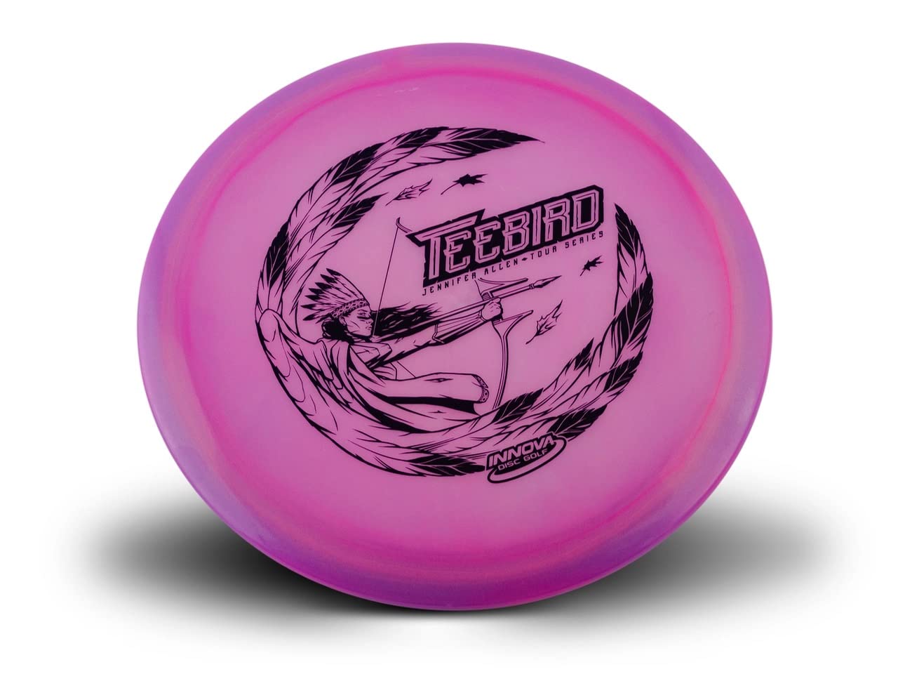 Innova Limited Edition 2022 Tour Series Jen Allen Color Glow Champion Teebird Fairway Driver Golf Disc [Colors May Vary] - 173-175g