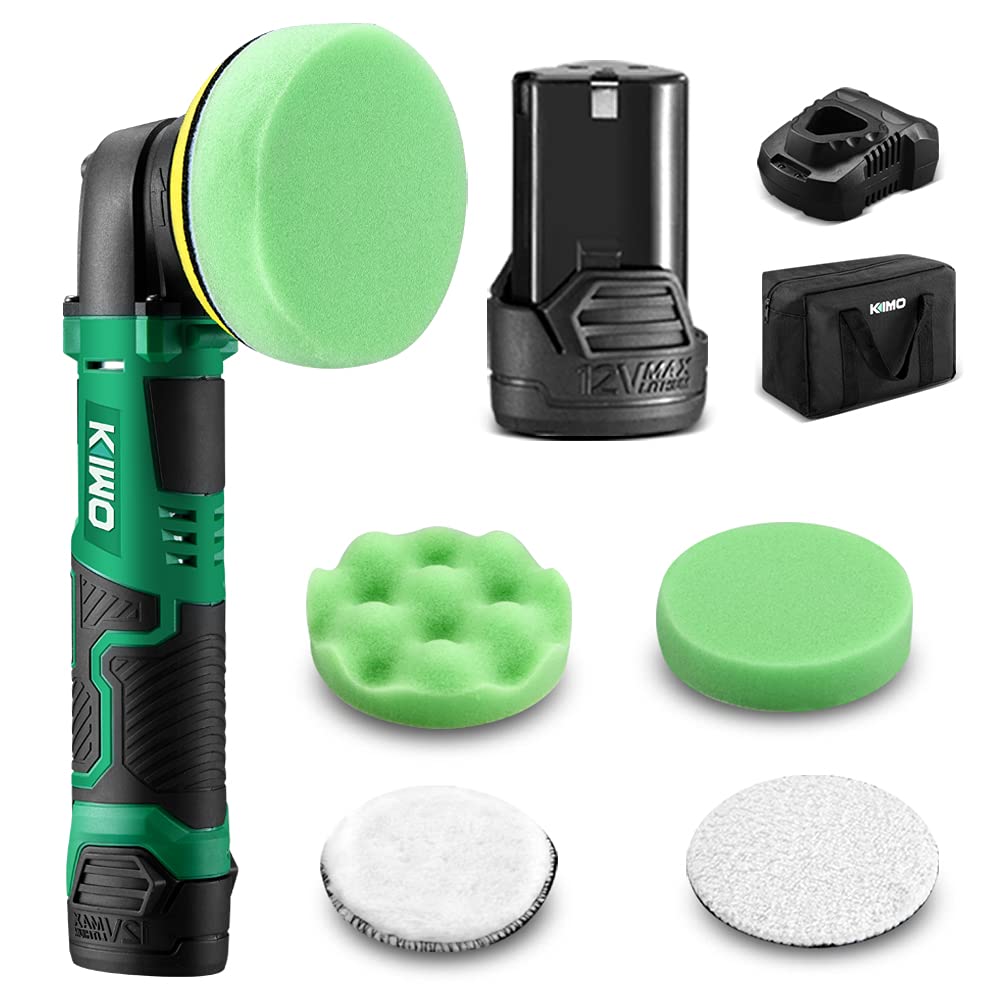 KIMO 3/8" Cordless Electric Ratchet Wrench Set+Cordless Polisher