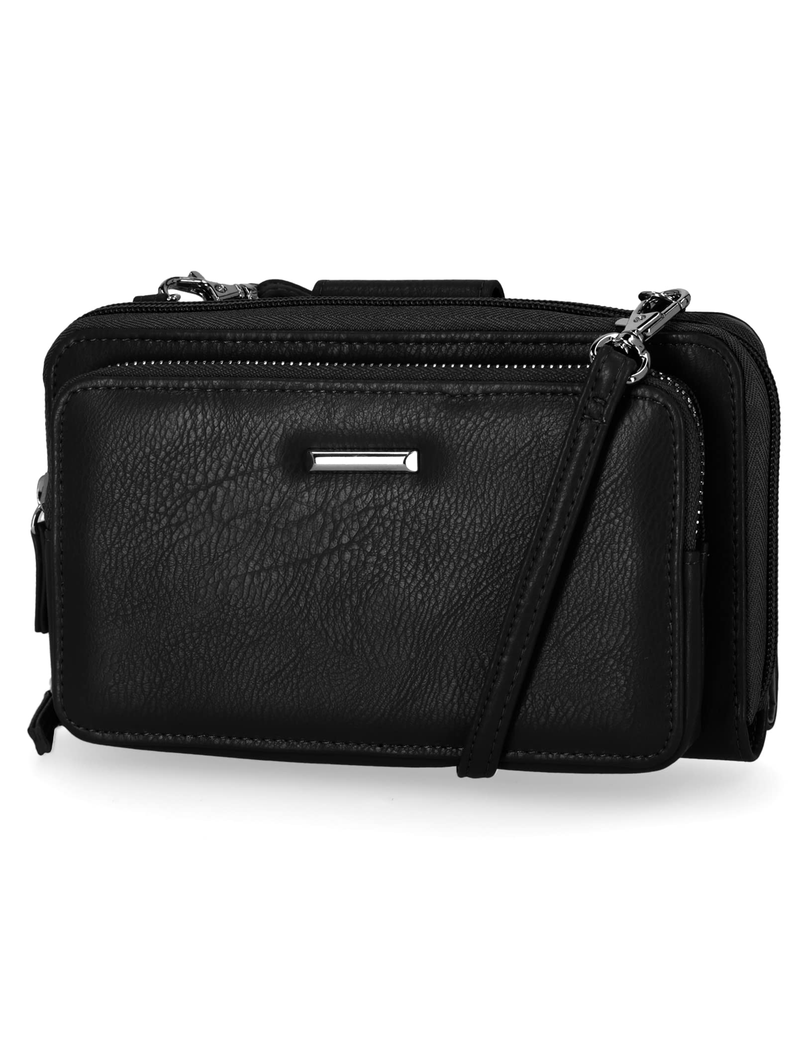 Mundi Mavis Womens RFID Crossbody Wallet Purse with Smart Phone Pocket