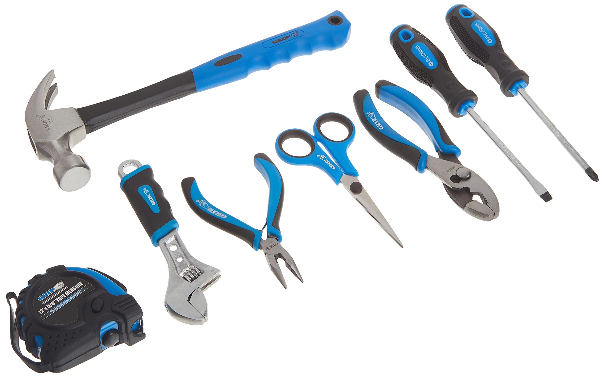 Grip 9 pc Children's Tool Kit