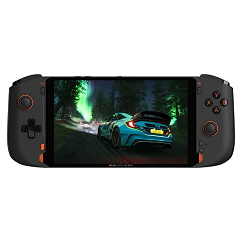 NATT One-Netbook OnexPlayer Mini Pro Handheld Game Console, 7.0 Inch 2-in-1 Tablet Laptop PC Notebook Windows 11, R7 6800U Processor, 32GB LPDDR5, 2TB NVMe SS