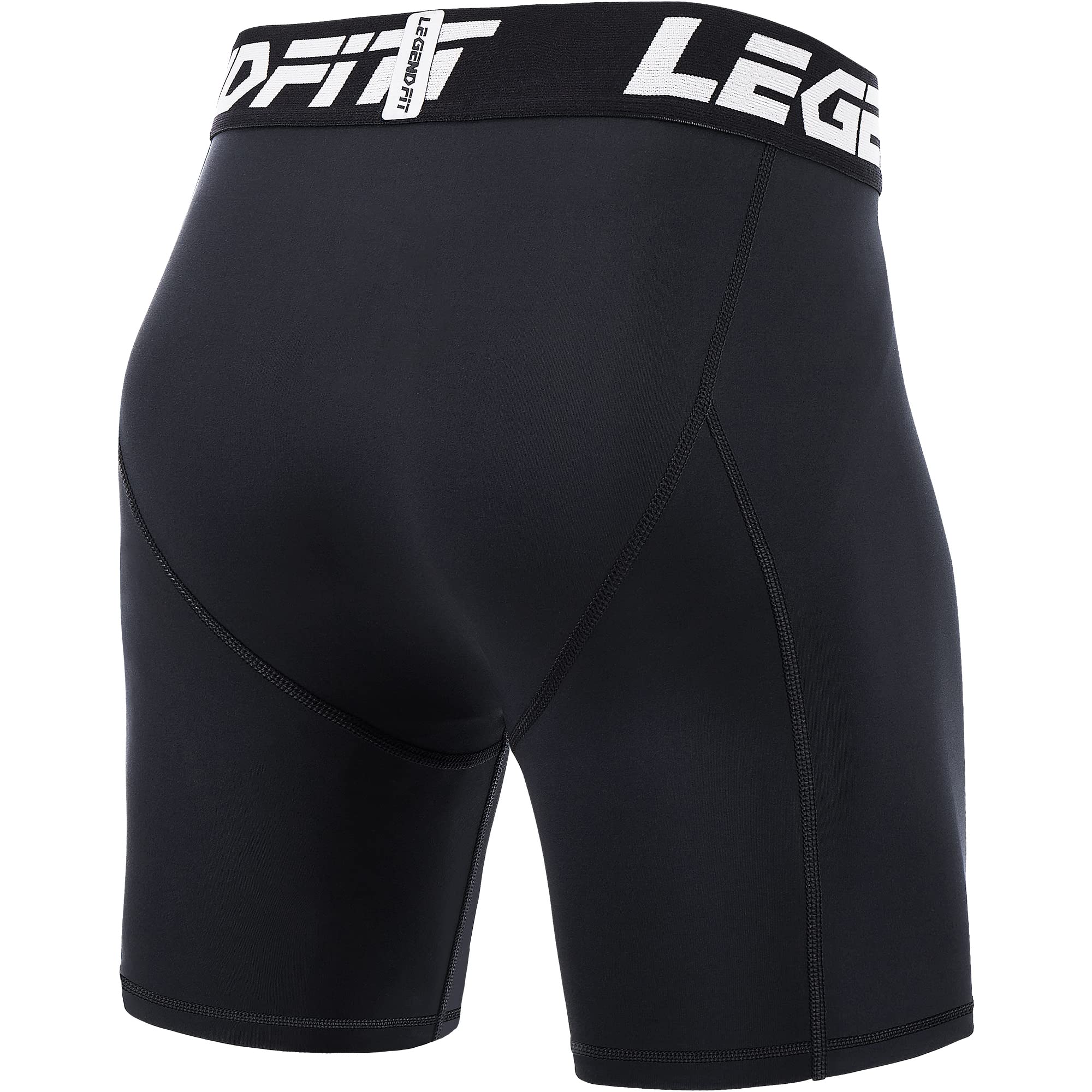 Legendfit Men Baseball Football Compression Shorts w/Cup Straps Protective Athletic Sliding Underwear Lacrosse Cricket