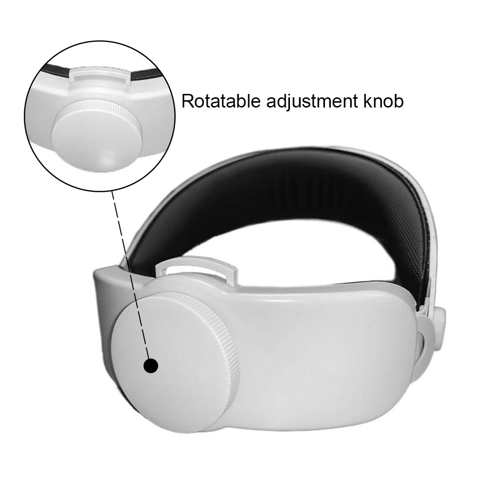 Head Strap for Oculus Quest 2 VR Headset Headband with Foam Pad, Pressure Relief
