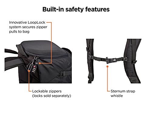 Thule Landmark 60L Travel Pack, Obsidian