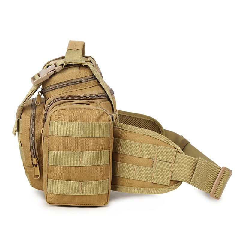 LMMDDP Multifunctional Fishing Gear Bag Outdoor Shoulder Bag Waterproof Camping Camera Bag