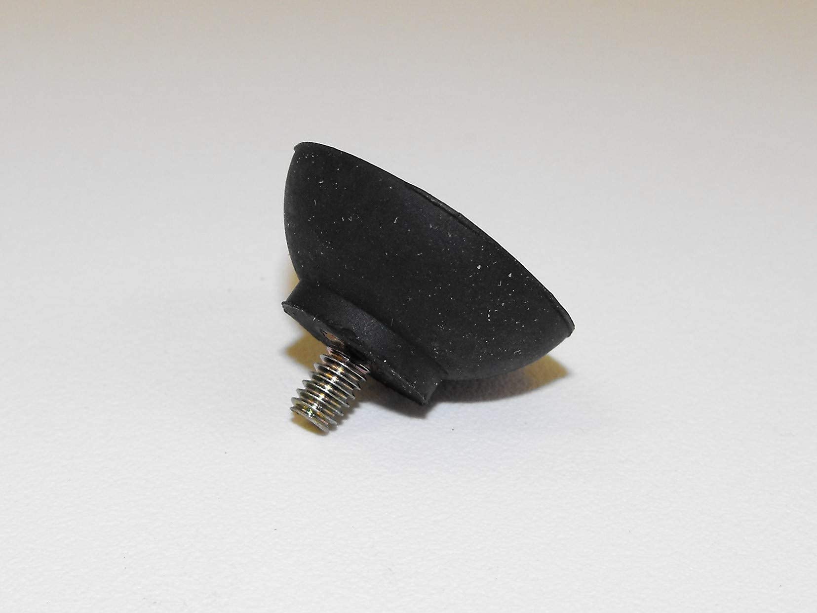 JL Missouri Parts 4X #8-32 1/4" Screw in 1" Rubber Suction Cups, 7/16" Tall, Made in USA Foot Isolator