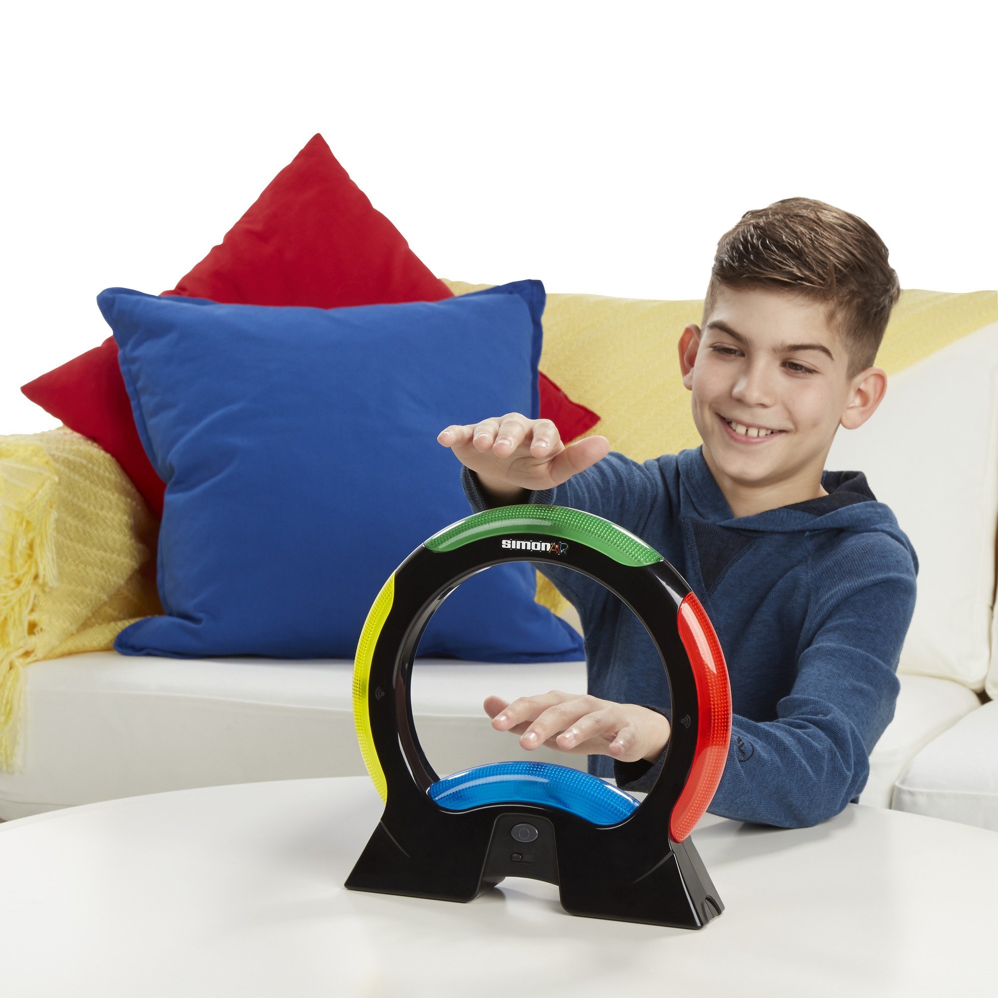 Hasbro Simon Air Game – Touchless Technology – Master the Moves to Win – Solo and 2 Player Mode – A Modern Twist on the Classic Game,96 months to 1188 months