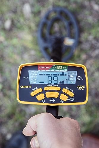 Garrett Ace 300i Metal Detector for Adults and Kids, Made in USA, Waterproof Search Coil