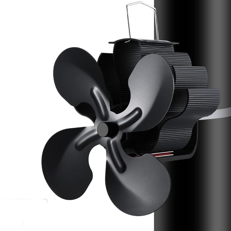 Heater Powered Stove Fan ,Flue Pipe Hanging Fireplace Fan of Wood/Log Burner/Fireplace ,Silent And Eco Friendly