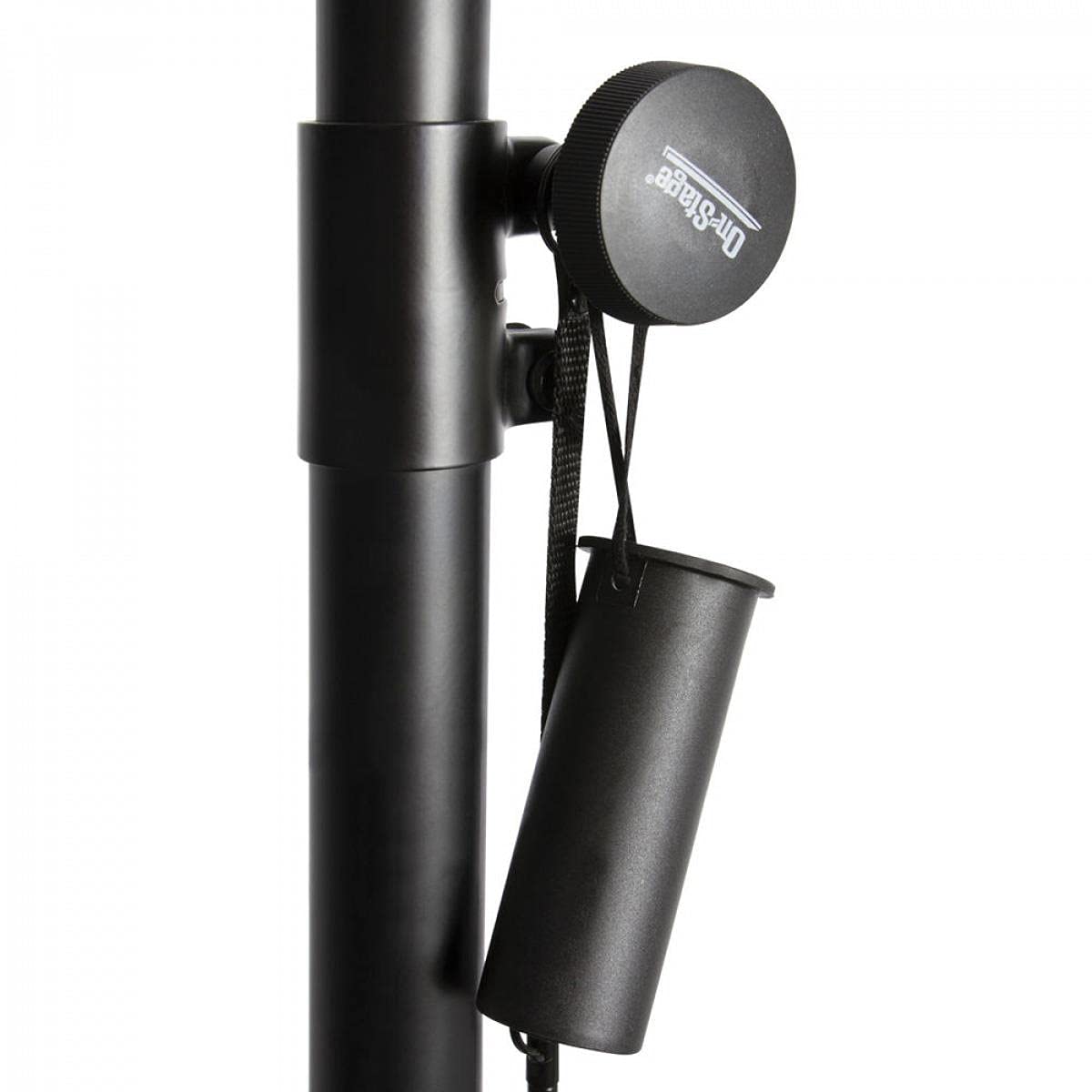 ISOVOX Portable Vocal Isolation Booth, Midnight - Bundle With 20' Heavy Duty 7mm Rubber XLR Microphone Cable, Pyle PSTND25 6ft Tripod Speaker Stand