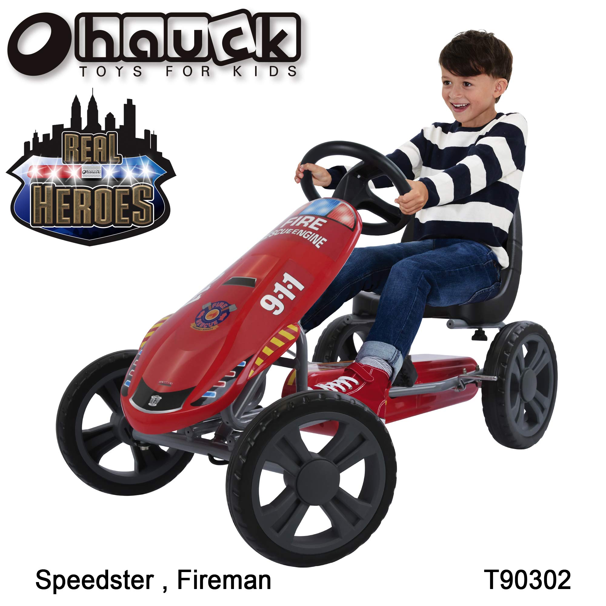 Hauck Fire Rescue Pedal Go Kart