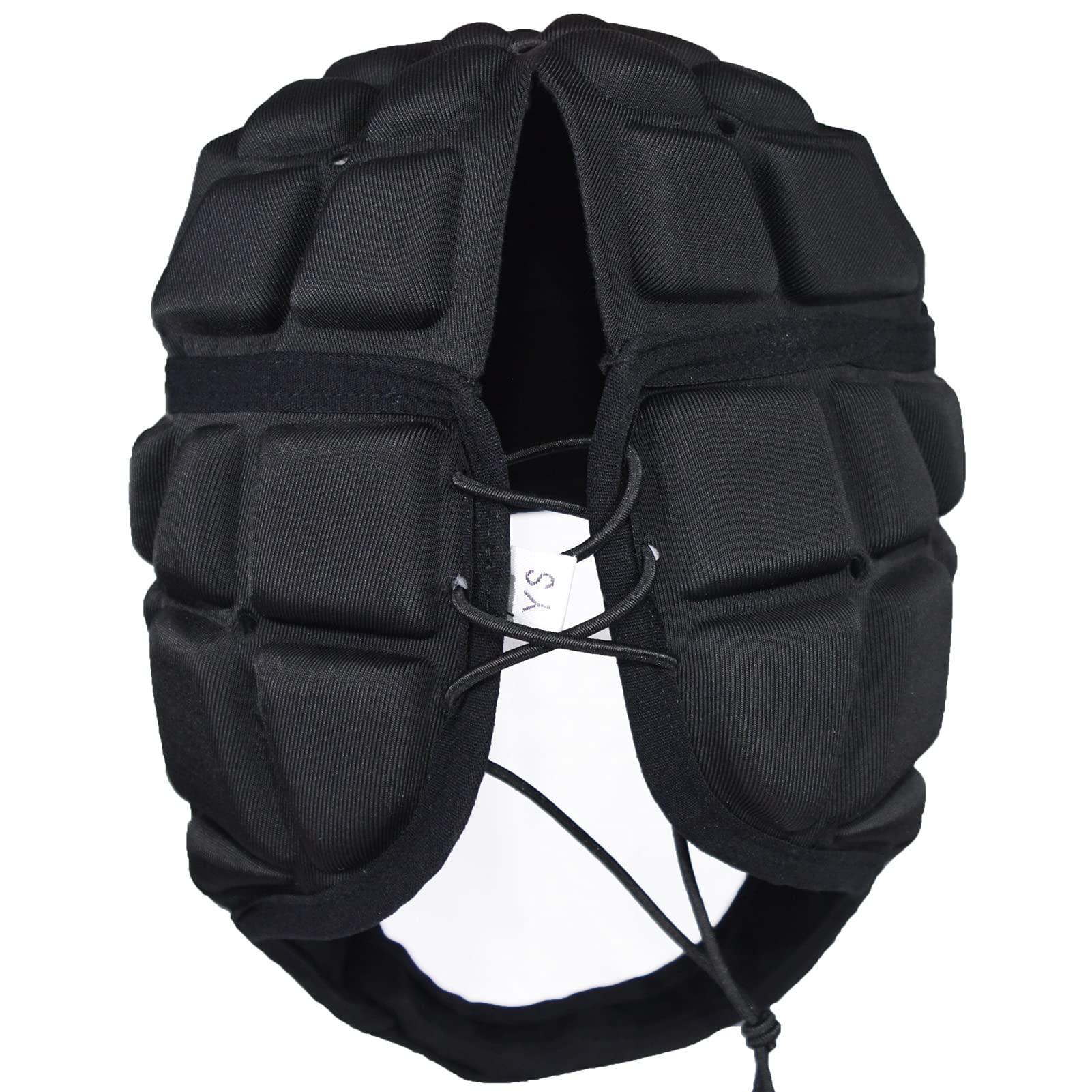 Hobrave Soft Padded Headgear Flag Football Helmet Rugby Headguards Shell for Child Youth
