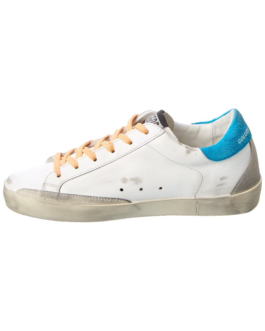 Golden Goose Superstar Leather & Suede Sneaker, 35