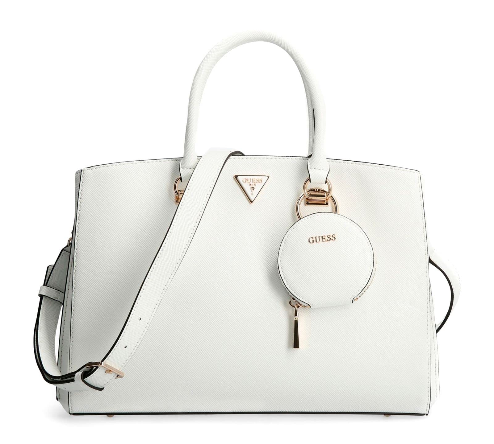 GUESS SHOPPING BAGWHITEHWVG84 16070 WHIMaterial: SAFFIANO, WHI, Contemporary