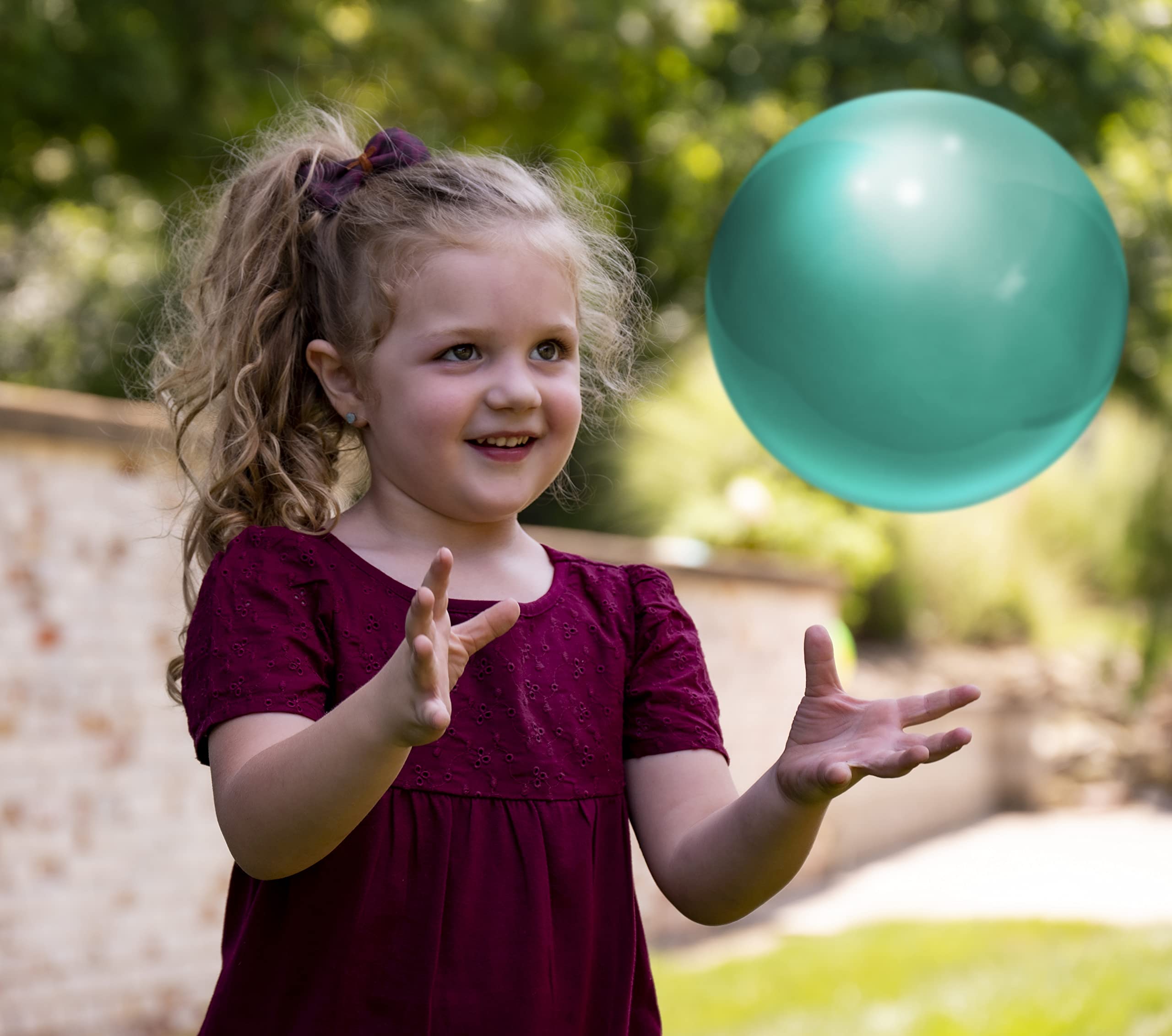 Hedstrom 9-Inch Indoor/Outdoor Playballs, Colors May Vary, 8-Pack (54-31148-8P)