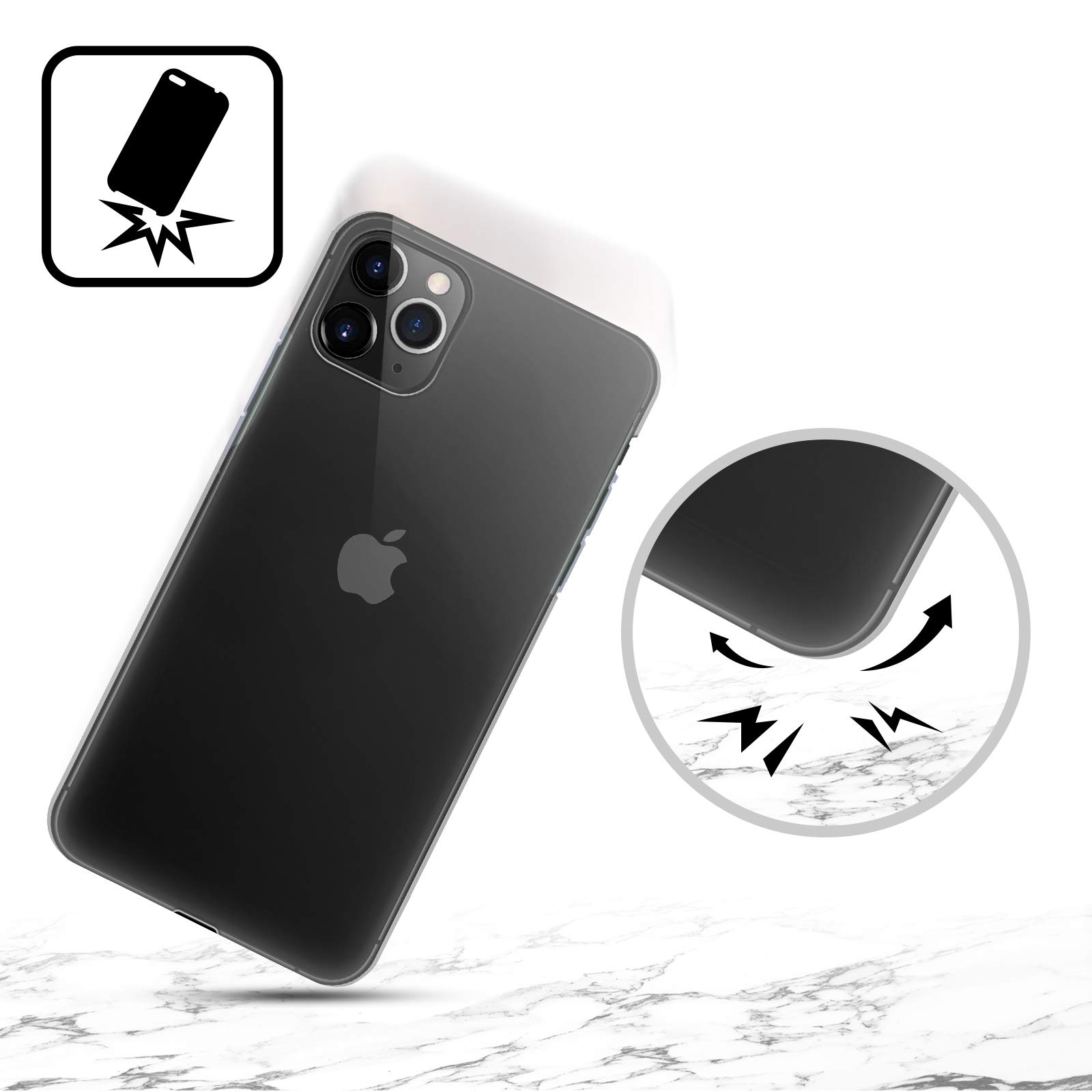 Head Case Designs Officially Licensed Assassin's Creed Arno Phantom Blade Unity Key Art Soft Gel Case Compatible with Apple iPhone 11