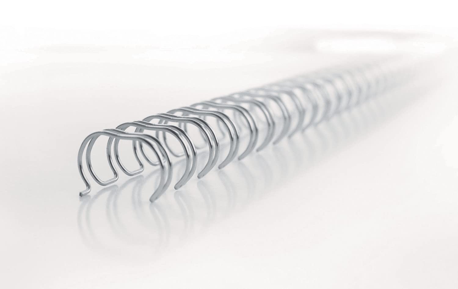 GBC WireBind Binding Wires, 12.5 mm, 115 Sheet Capacity, A4, Silver, Pack of 100, RG810897
