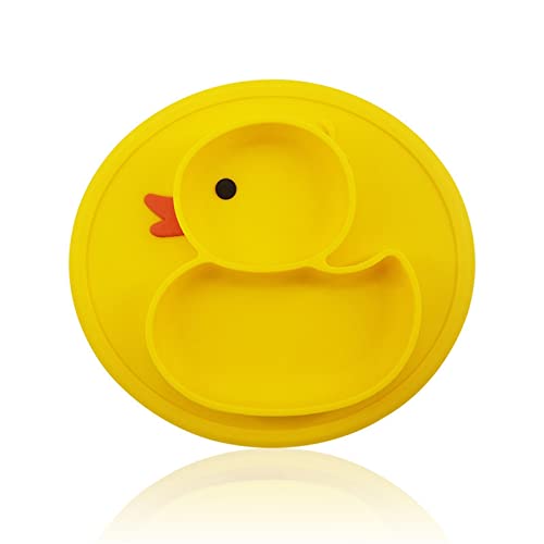 Multifunctional Pet Bowl Dog Cat Meal Plate Sub-Grid Silica Gel Suction Cup Food Bowl Multifunctional One-Piece Water Container Outdoor Portable Foldable Tray