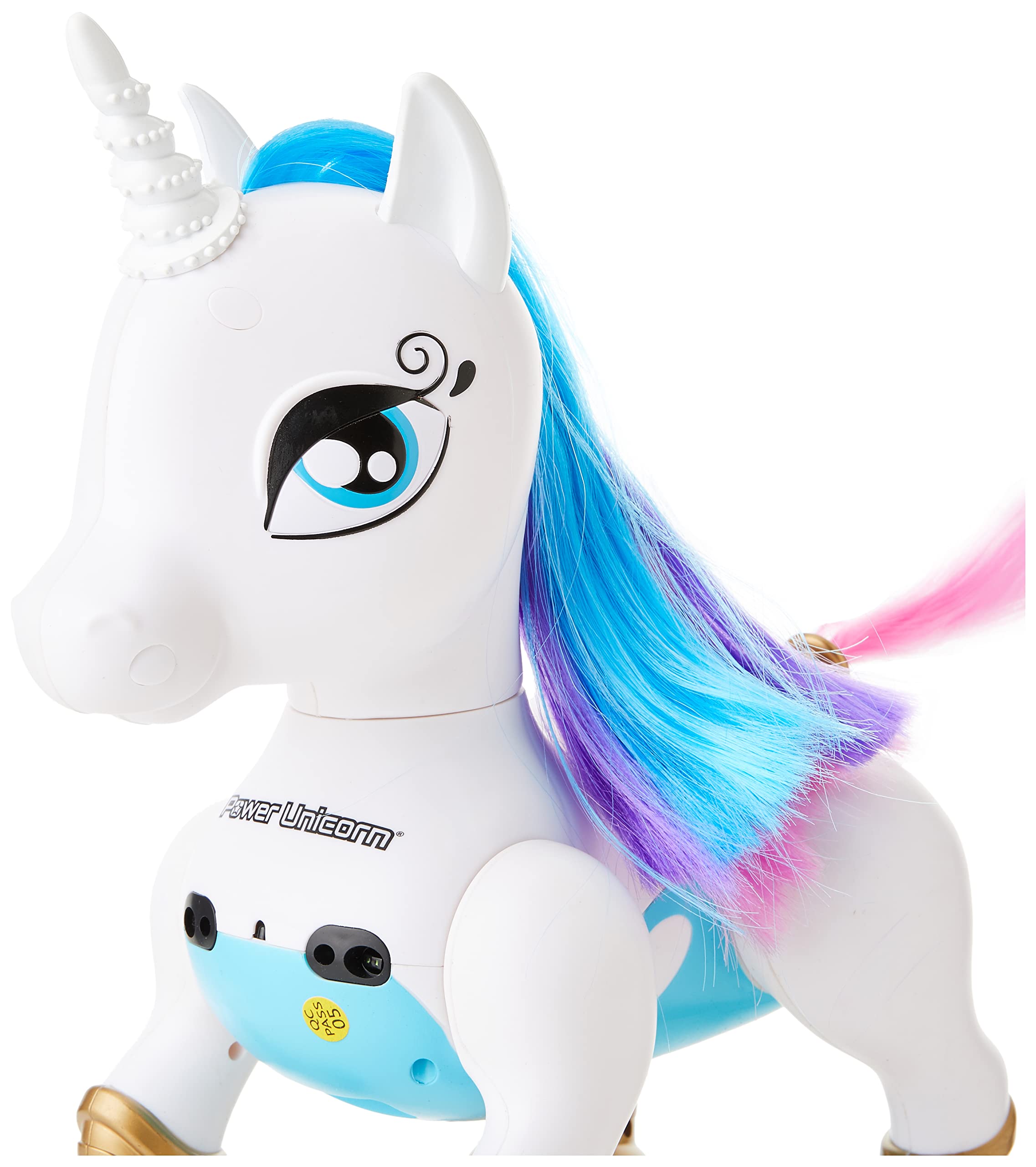 Lexibook Power Unicorn®- My First Smart Unicorn to Train, programmable with Remote Control, Training and Gesture Control Function, Dance, Music, Light Effects, Rechargeable - UNI01