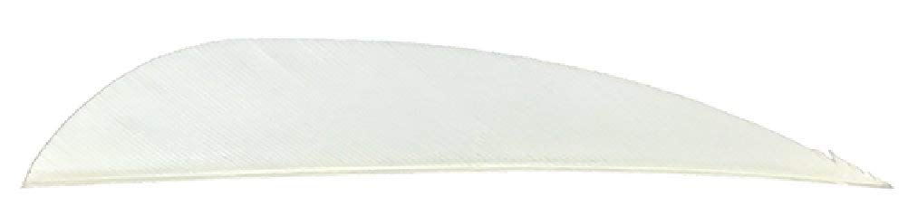 Gateway Parabolic Feathers White 4 in. LW 100 pk.