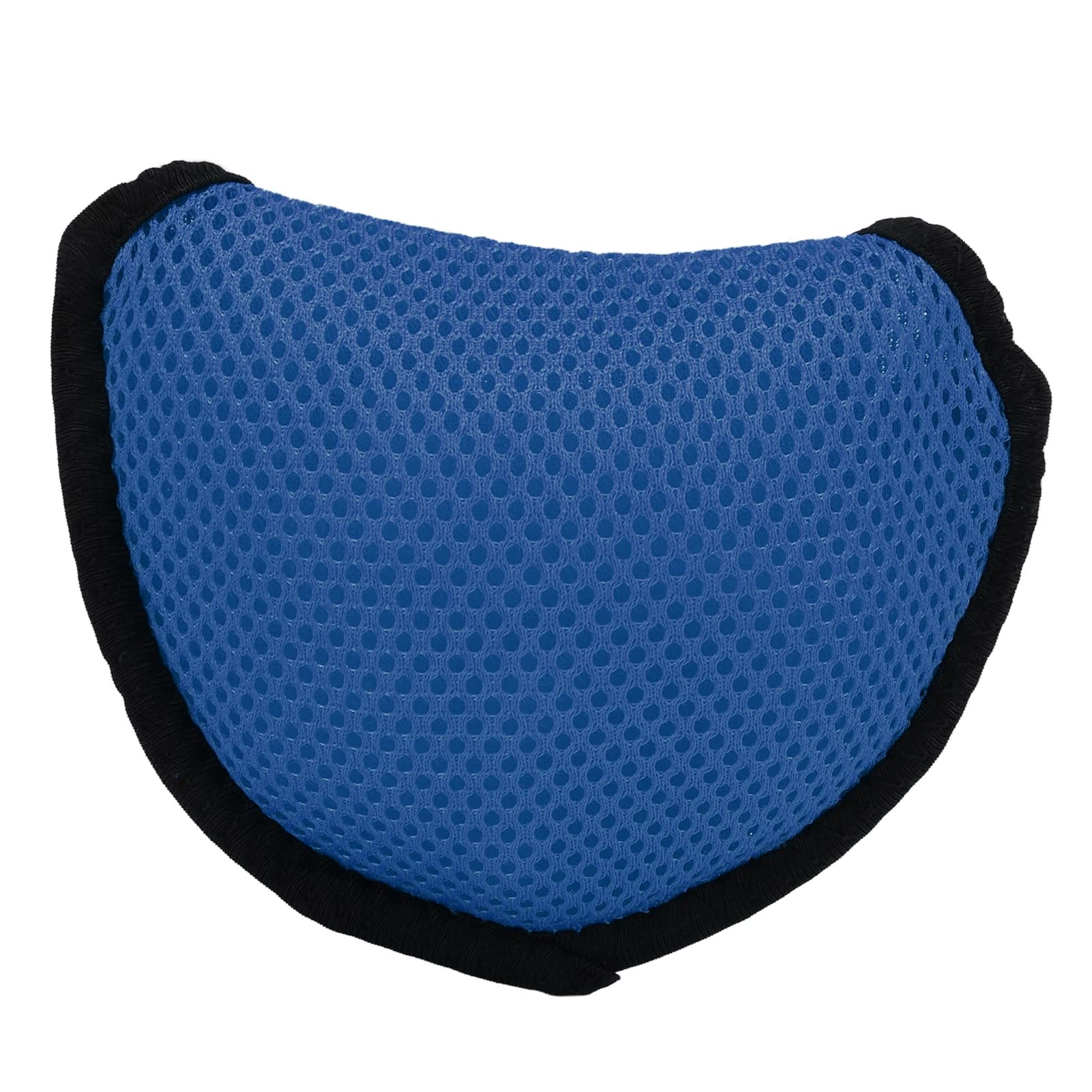 Headcover Protector Bag, Washable Woven Compact Durable Mallet Putter Protector Bag with Fastening Tape for Protecting Club(Blue)