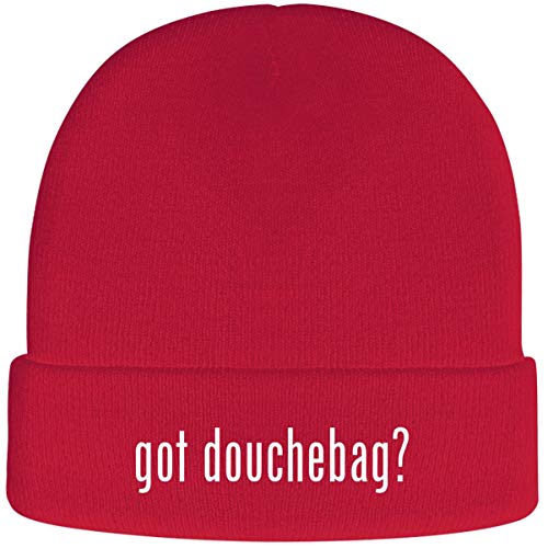 got Douchebag? - Soft Adult Beanie Cap, Red
