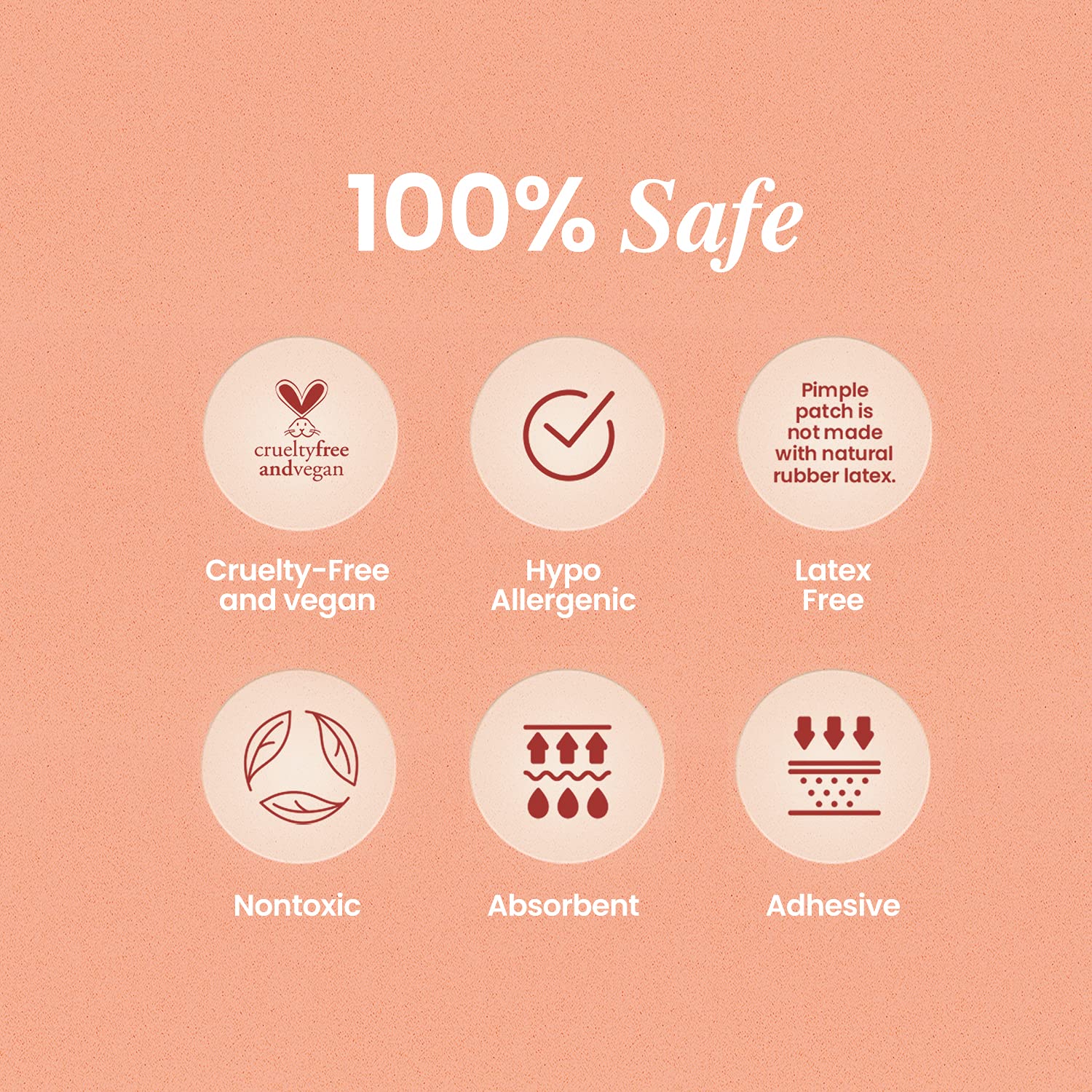KAZU Patch N More Acne Pimple Patch (96 count) Absorbing Hydrocolloid Spot Treatment for Face, Body, Vegan, Cruelty Free