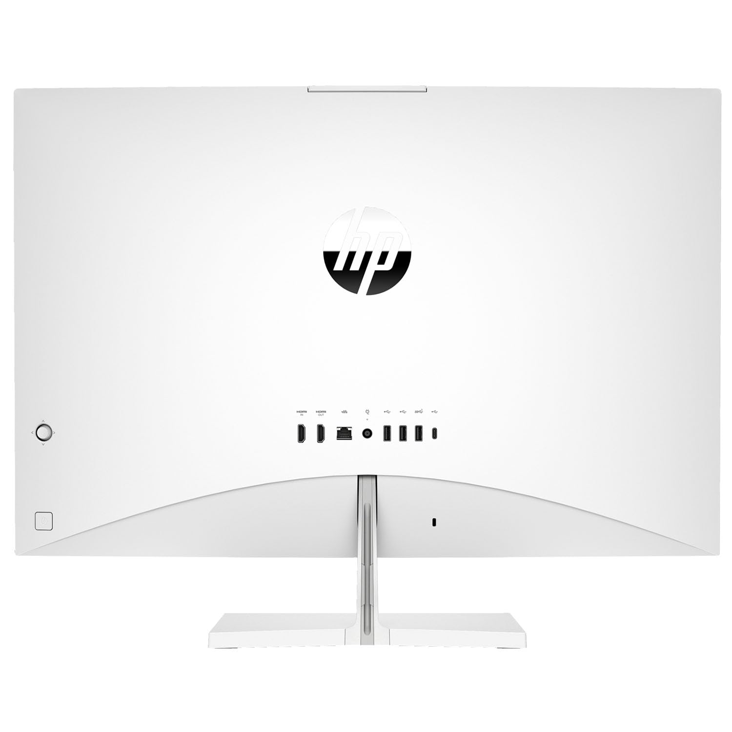HP Business Pavilion 27" All in One Desktop, AMD Ryzen 7 5700U Processor, 32GB RAM, 1TB SSD, Micro-Edge, Anti-Glare, Wi-Fi 6, Webcam, HDMI, Wired Keyboard&Mouse, Windows 11 Pro, White