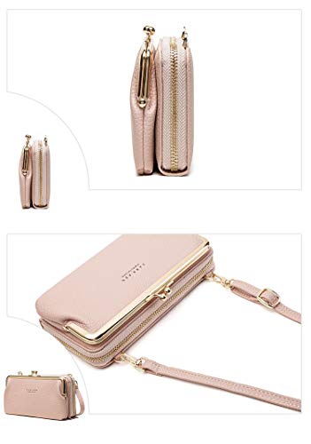 GXF-BAELLERRY Korean Fashion one-Shoulder Diagonal Mobile Phone Bag Multifunctional Horizontal Wallet (Color : Green)