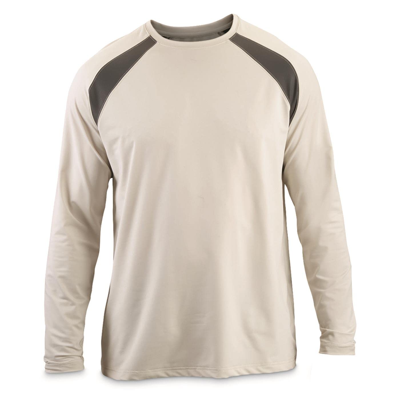 Guide Gear Men's Performance Cooling Long Sleeve Shirt, Oil Blue, XL