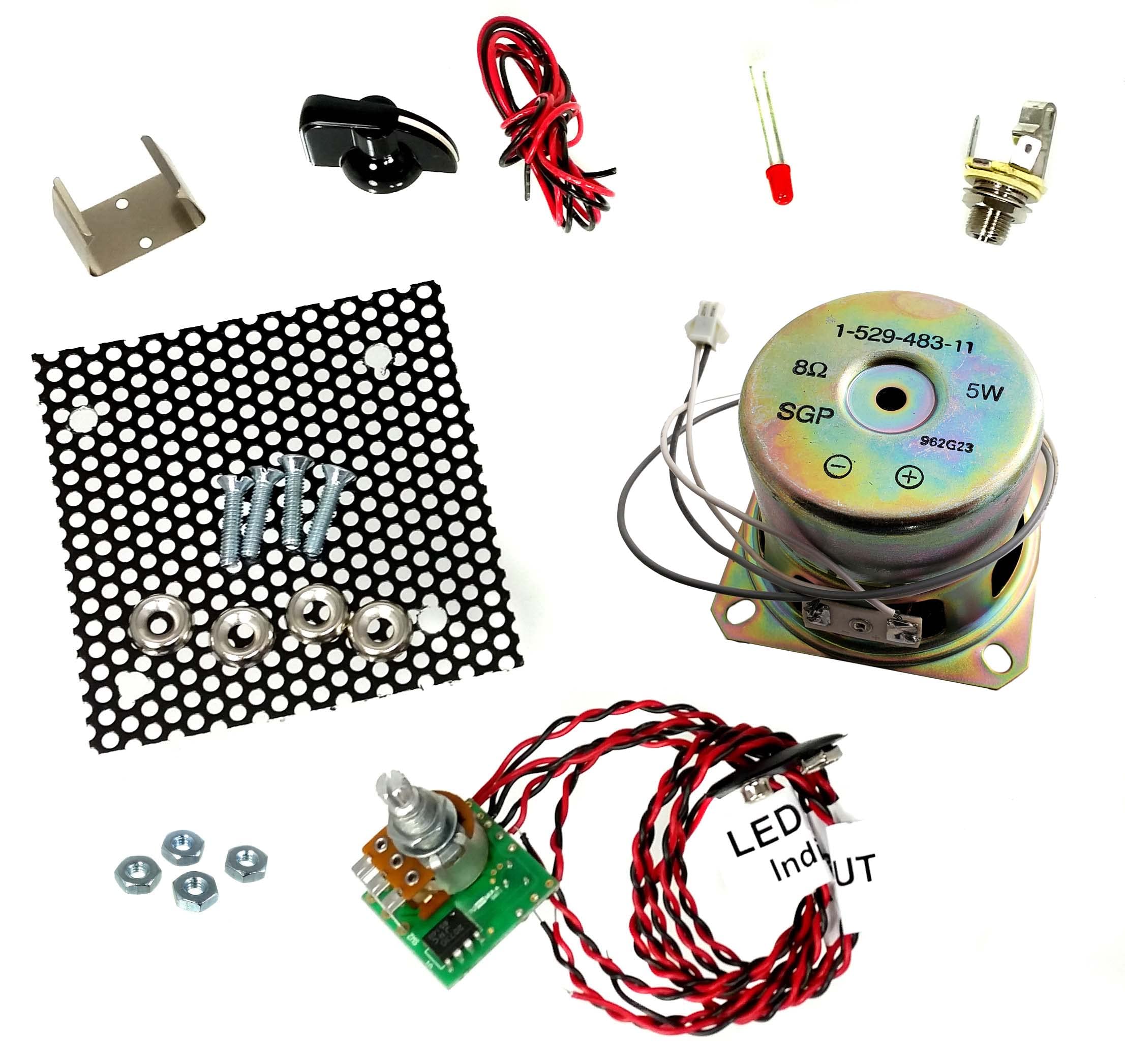 Great 2.5-watt Parts-Only Cigar Box Amplifier Kit