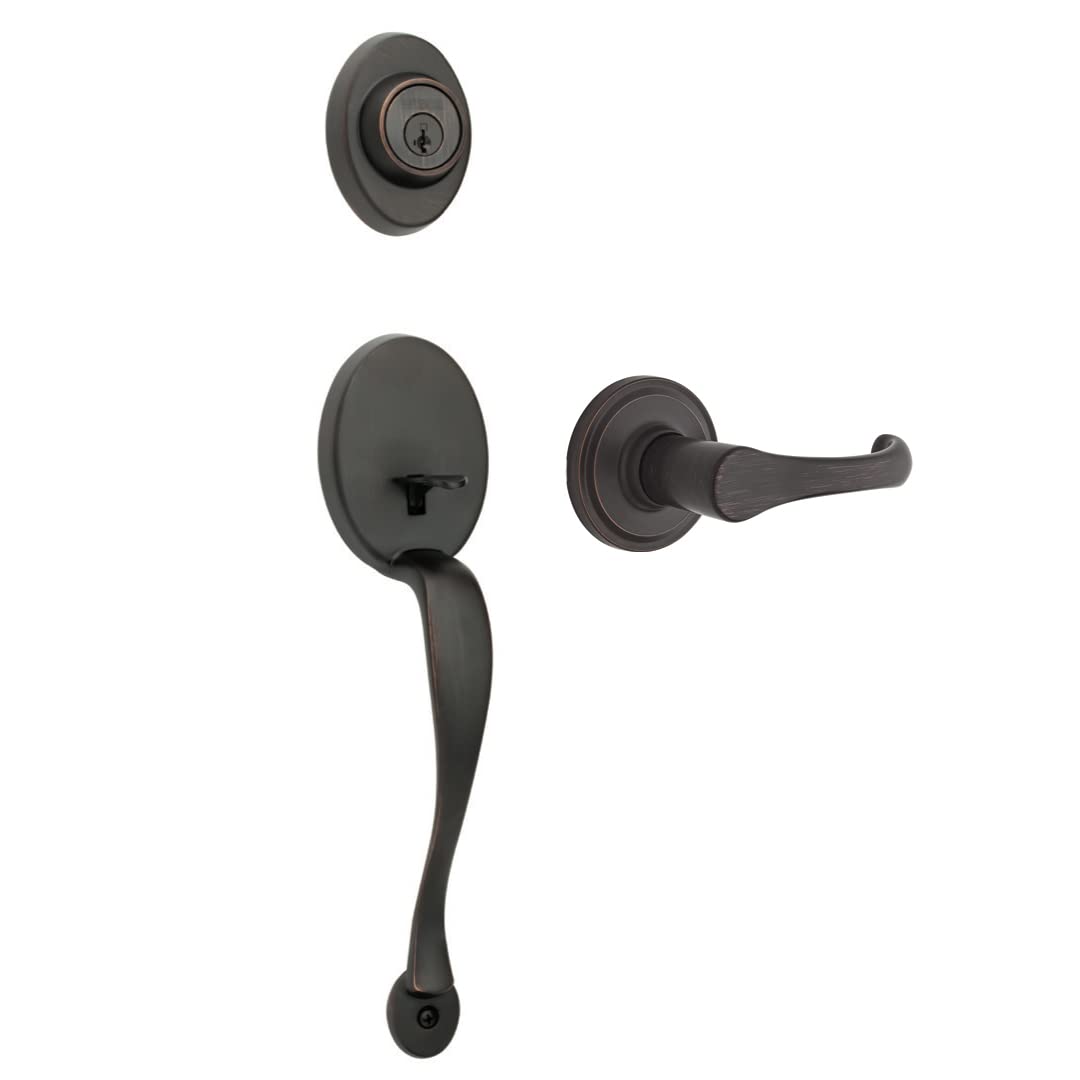 GLA9471 A/TC11P SMT MS 6LR1R2 Augusta Handleset with Toluca - Venetian Bronze