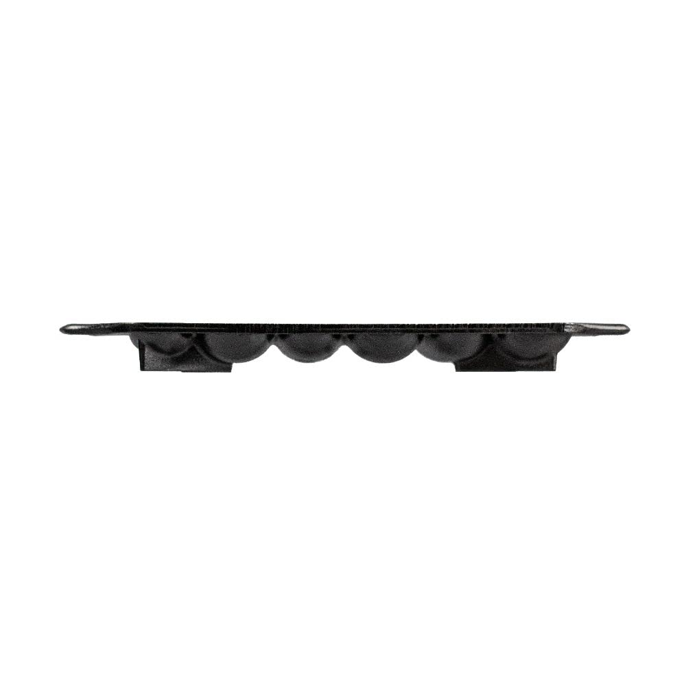 Lodge 6 Impressions Cast Iron Cornstick Pan & SCRBRSH Scrub Brush, 10-Inch