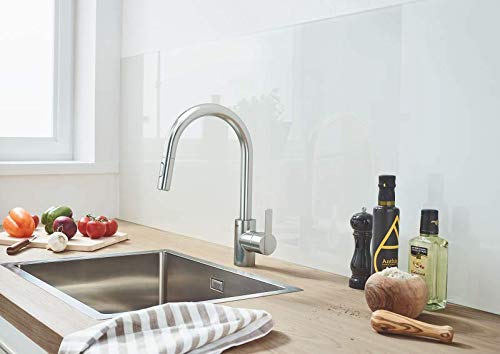 GROHE 31486DC1 Supersteel Sink Mixer Tap