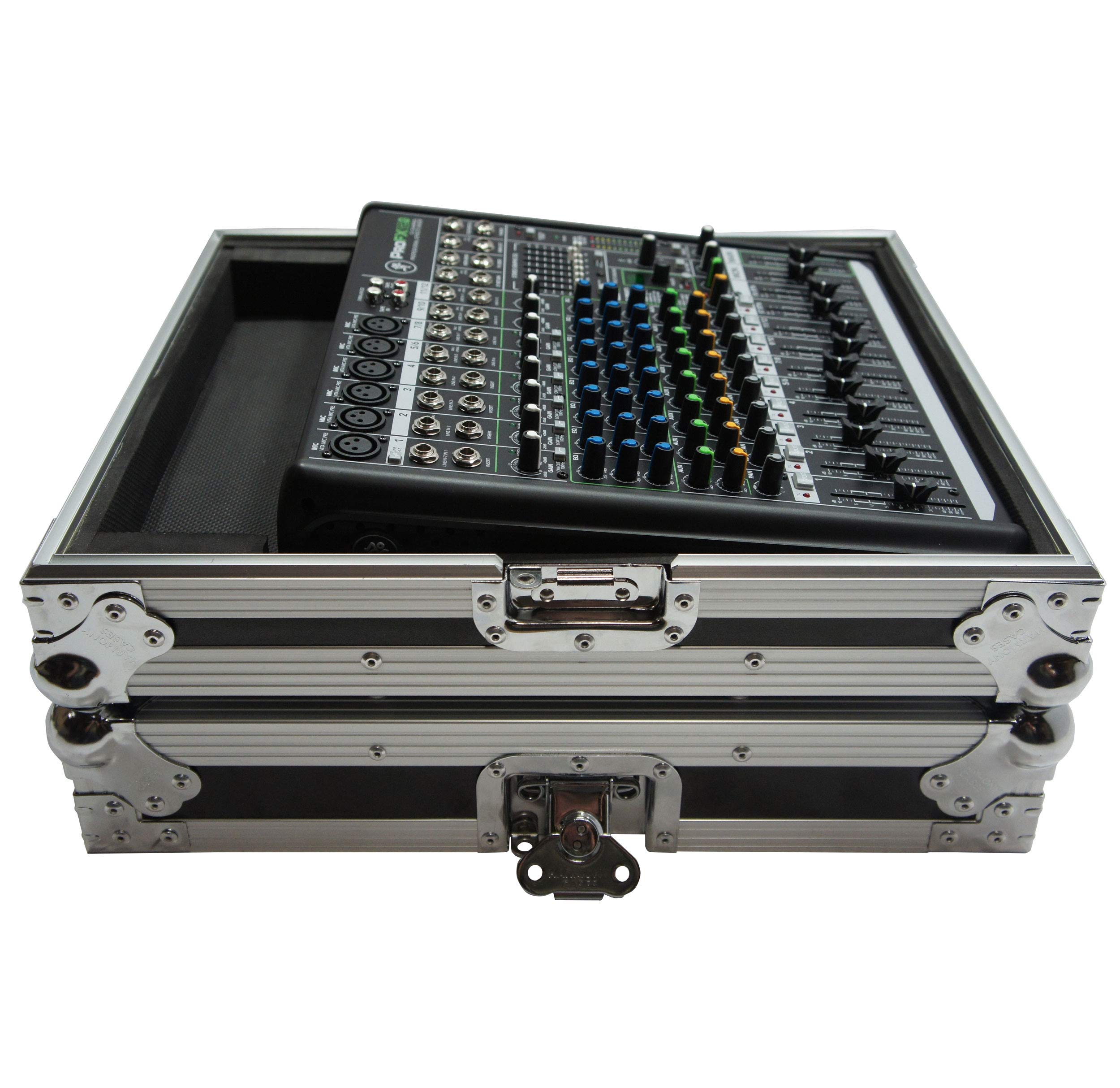 Harmony Audio HCPROFX12V2 Flight Transport Road Custom Case Compatible with Mackie PROFX12 Mixer