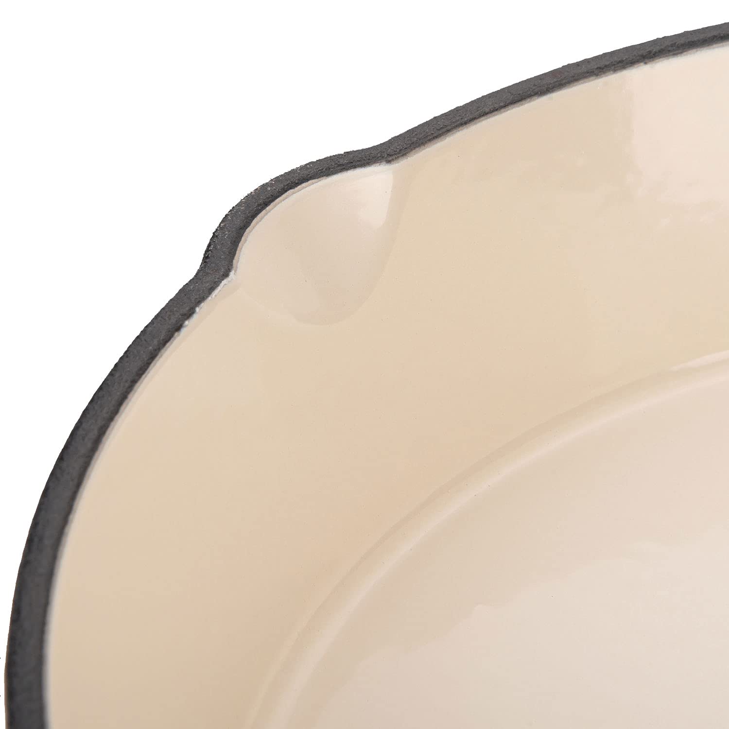 Hamilton Beach Enamel Coated Non Stick Dishwasher Safe Cast Iron Round Dutch Oven Pot, Frying Pan, and Sauce Pan Kitchen Set, Red (5 Pack)
