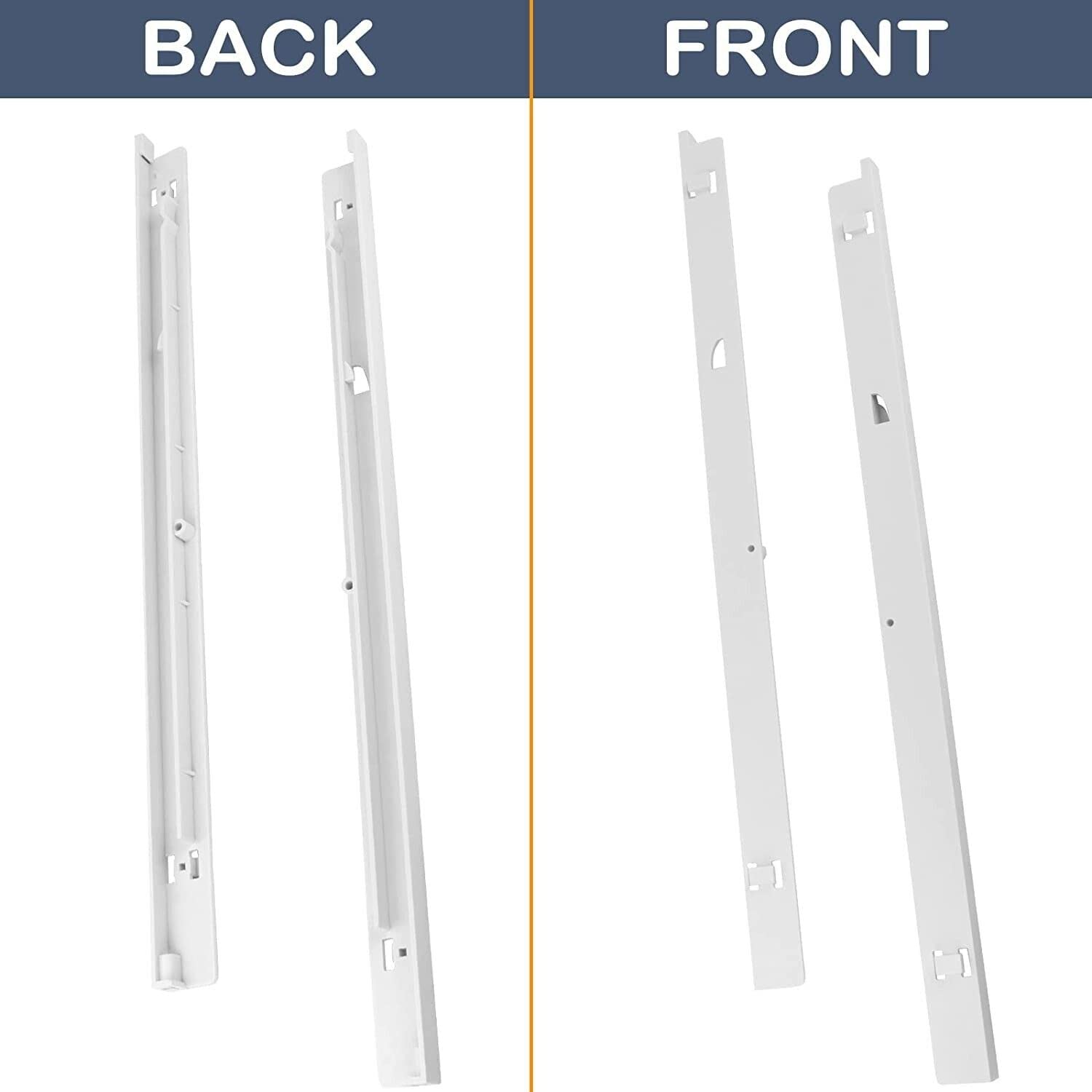 Gxcdizx 240530601 240530701 Pan Hanger (Left & Right) Fit for Frigidaire Refrigerator AH430917, EA430917, PS430917