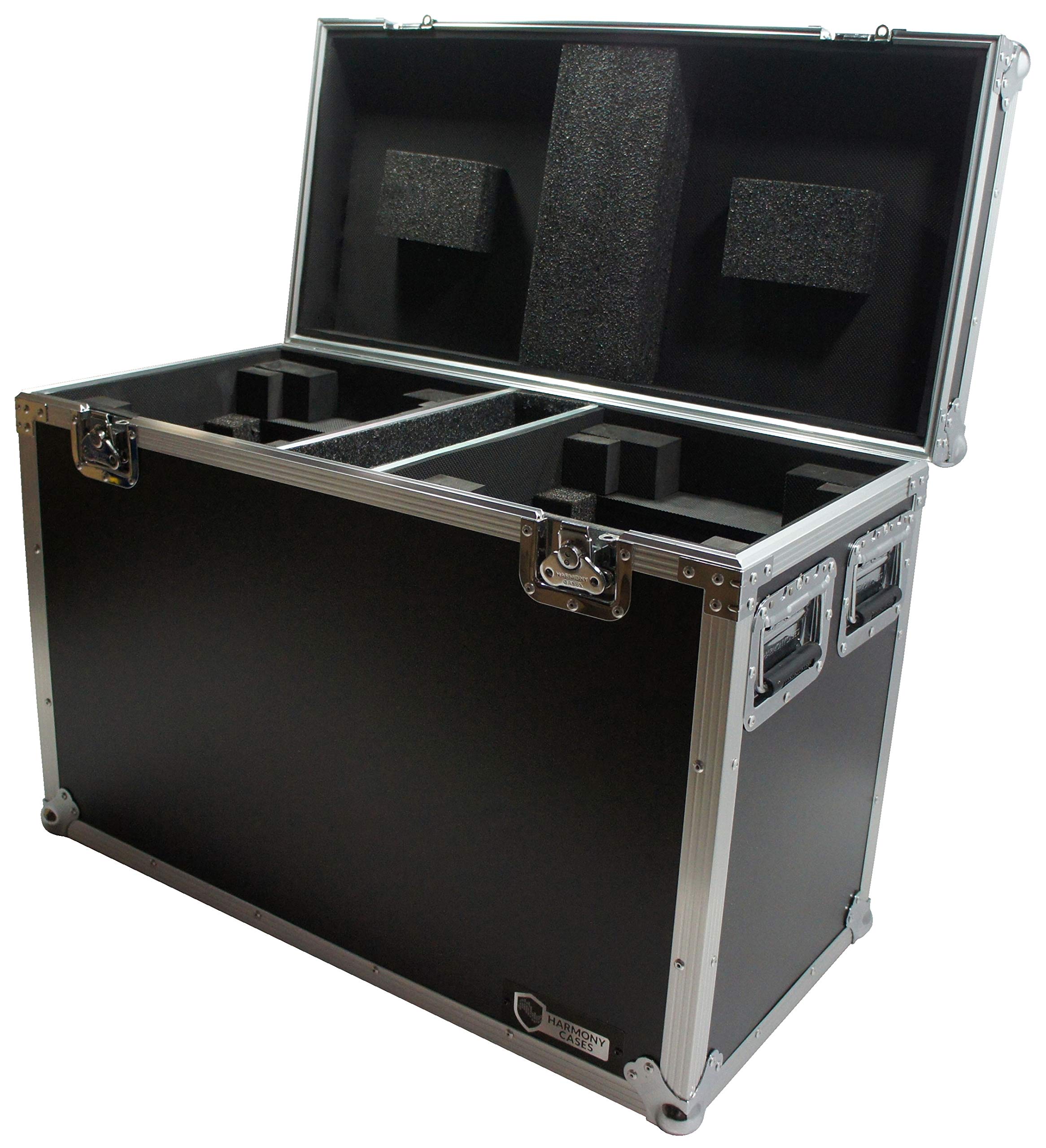 Harmony Audio HC2CH140SR Lighting Dual Space Medium Moving Head Light Flight Case New