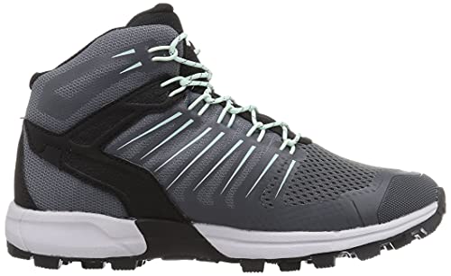 Inov-8 Women's Roclite G 345 GTX. Hiking Boot, Grey/Mint, 8