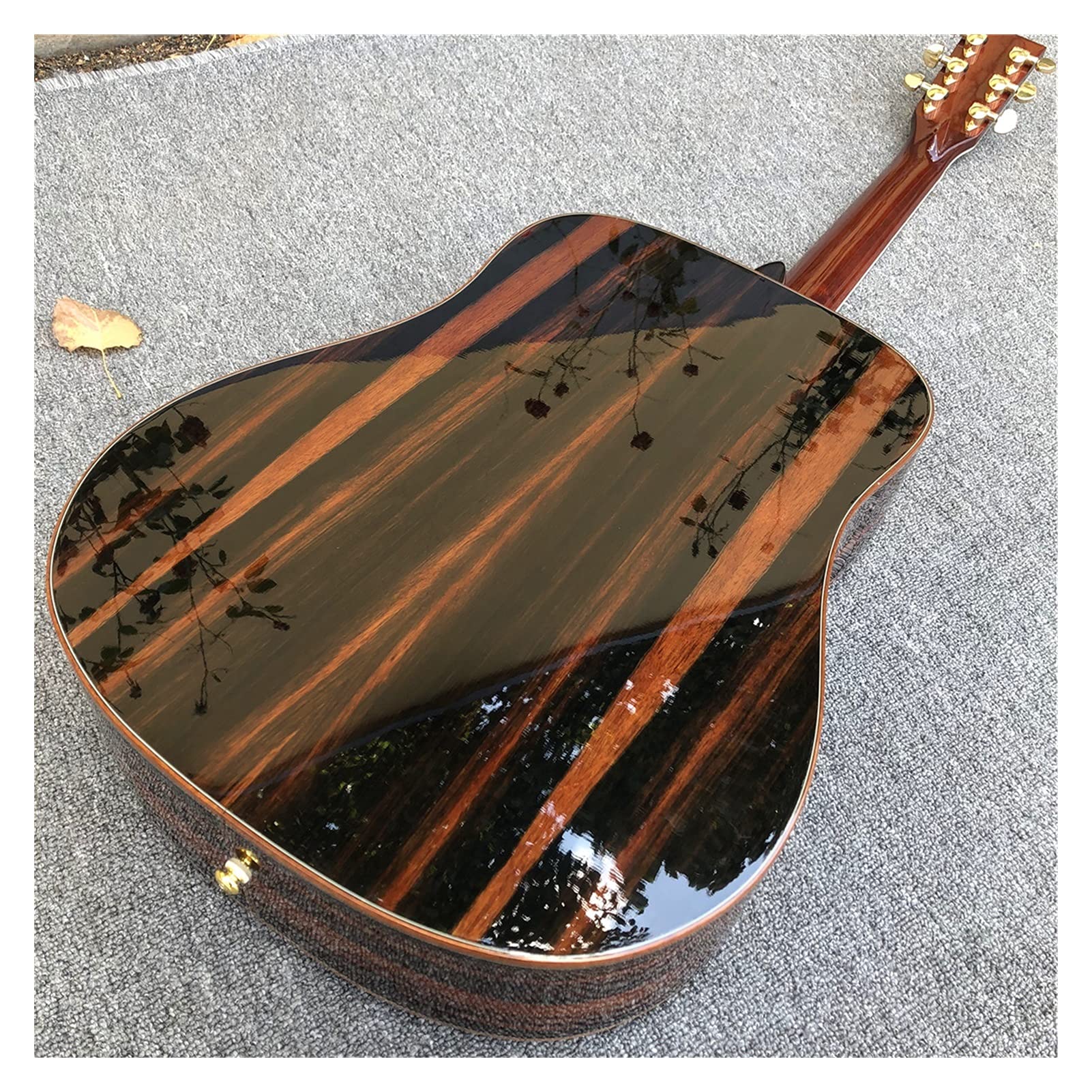 guitar Ebony Fingerboard 41 Solid Cedar Panel D Type Guitar Beginner Music Lover Guitar electric guitar GaYouny (Size : 41 inches)