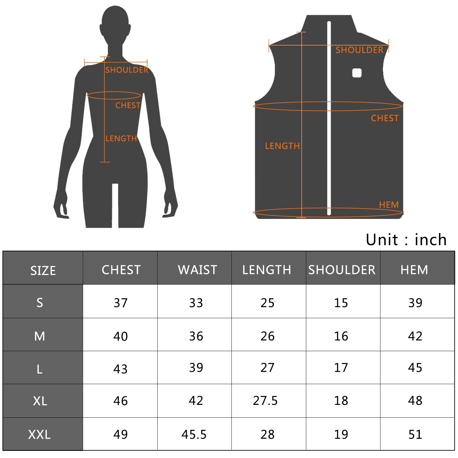 JYK Women's Heated Vest with 3 Heating Levels, 4 Heating Zones,Neck Heating Jacket Washable with 15000mAh Battery Power