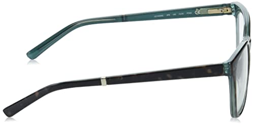 Kate Spade New York Women's Kate Spade Female Optical Style Joyanne Rectangular Reading Glasses, Havana Blue/Demo Lens, 52mm, 16mm + 1.5