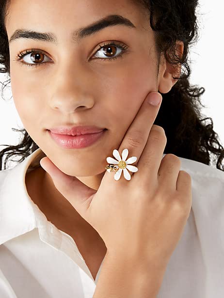 Kate Spade New York Dazzling Daisies Enamel Ring (7)