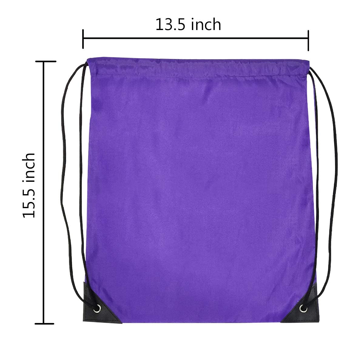 GoodtoU Drawstring Backpack Bags String Sack - Drawstring Gym Bag Cinch Backpacks in Bulk Green 16 Pcs