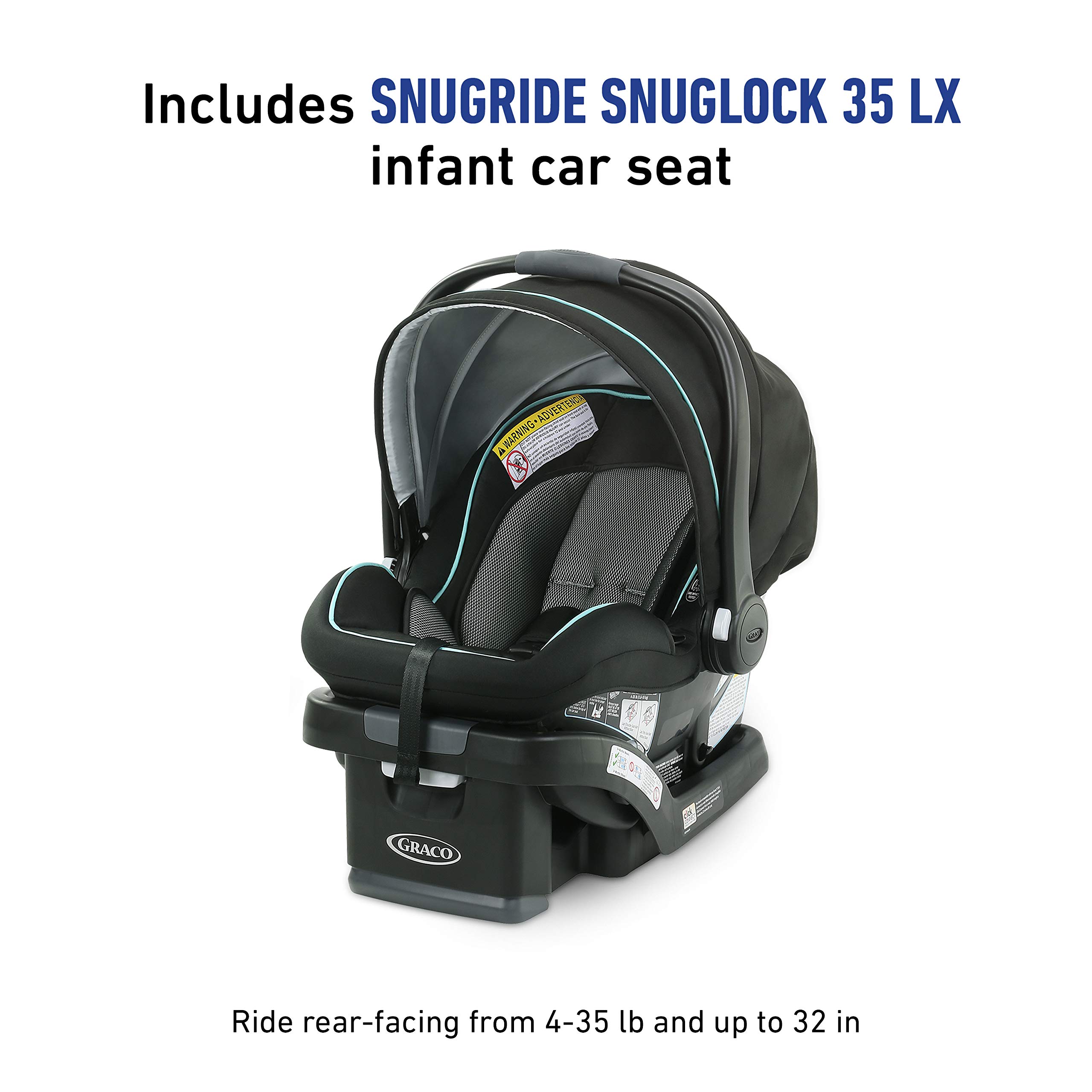 Graco Fitfold Jogger Travel System, Jude , 32 Inch (Pack of 1)