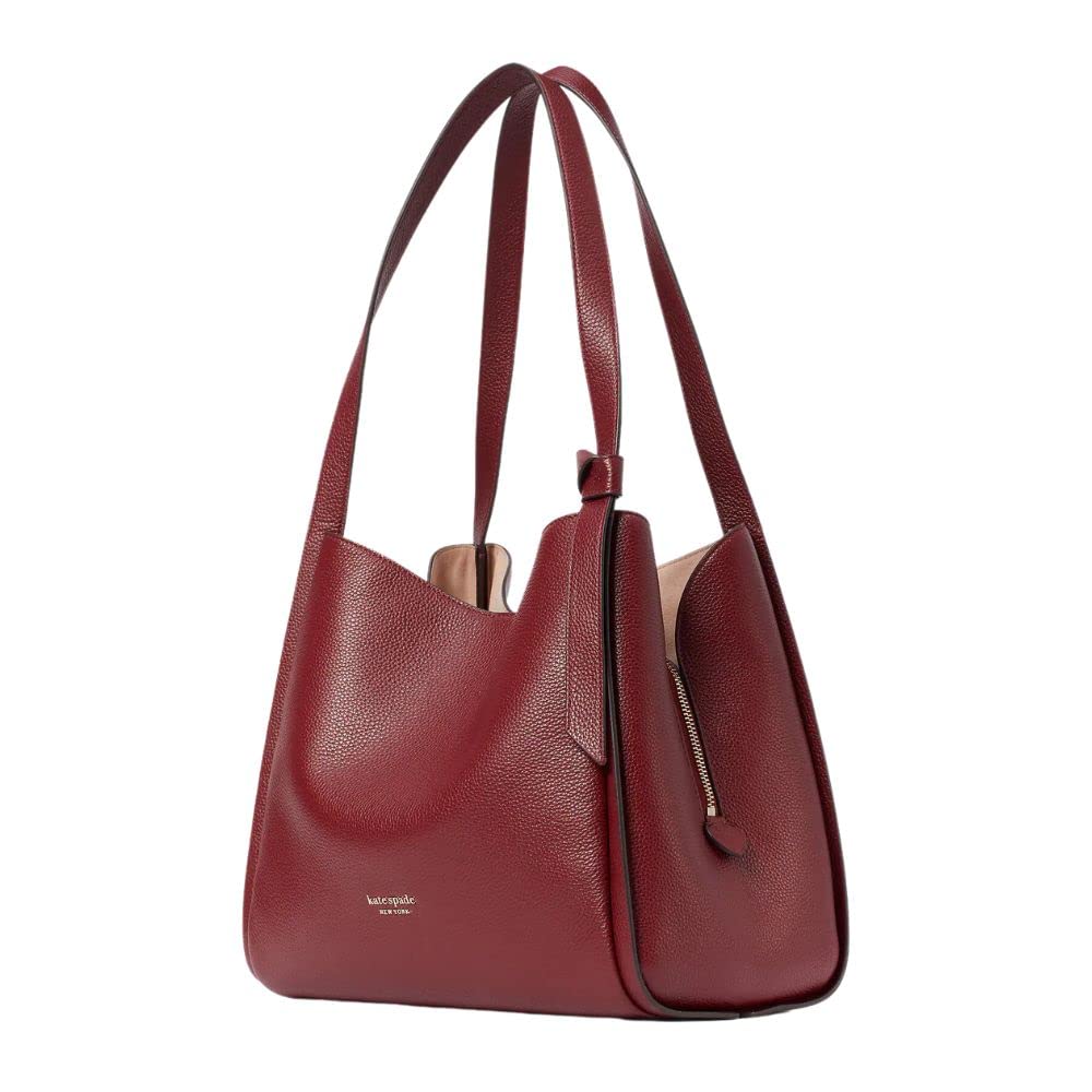 Kate Spade New York Knott Large Shoulder Autumnal Red One Size
