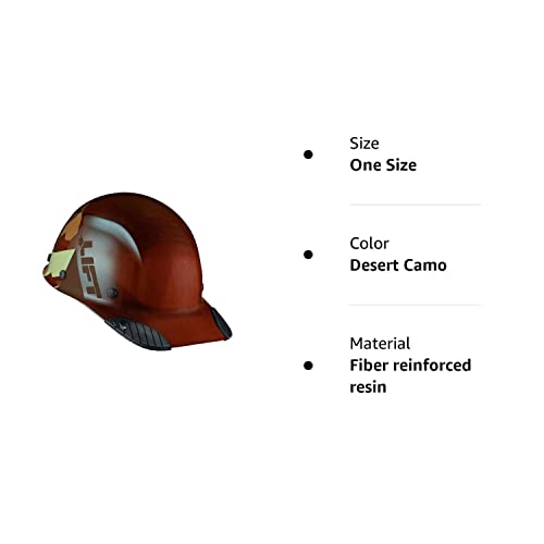 LIFT Safety DAX Fifty 50 Cap Style Hard Hat Ratchet Suspension Desert Camo Gloss