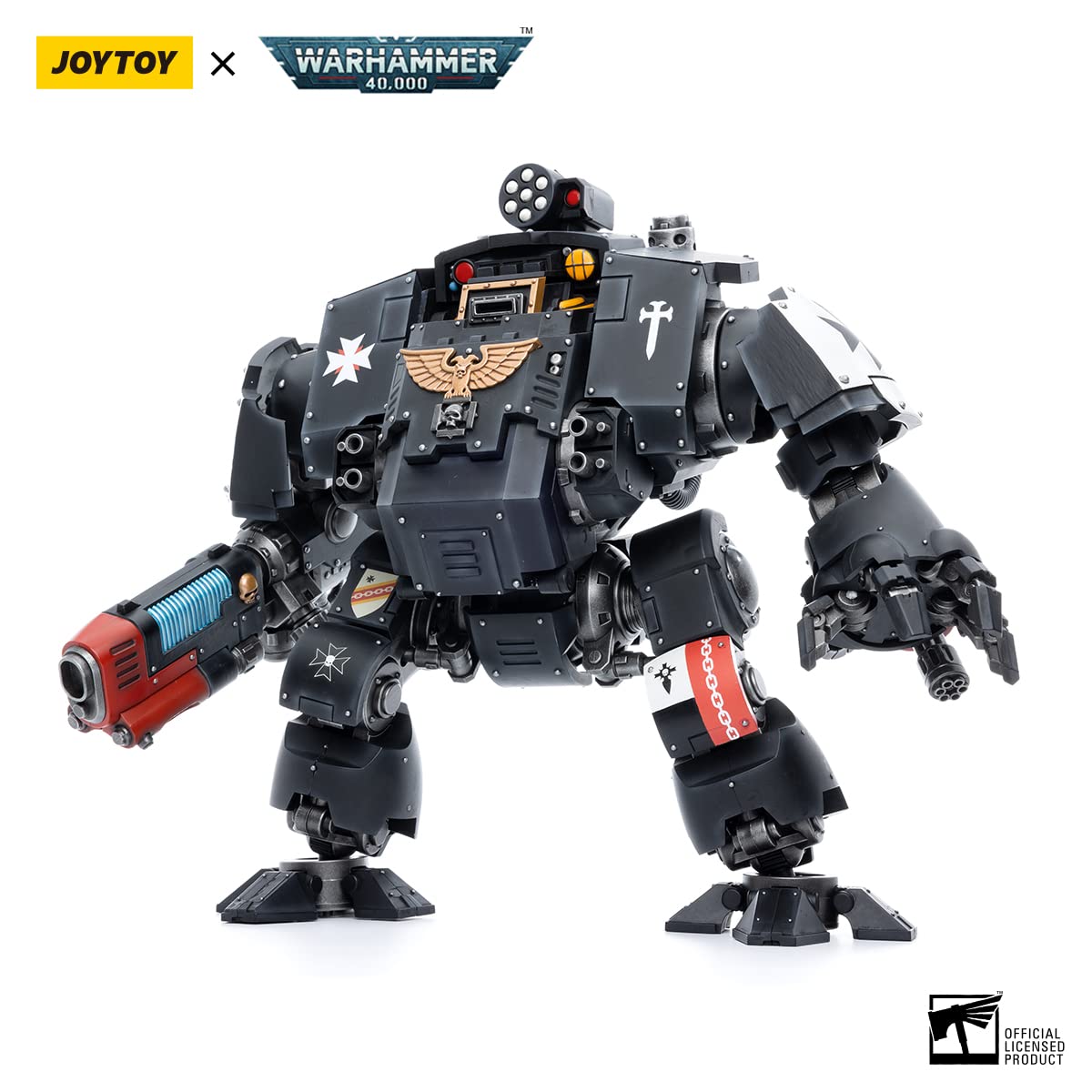JoyToy Warhammer 40k: Black Templars Redemptor Dreadnought 1:18 Scale Figure